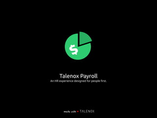 Talenox Payroll (Malaysia) - Payslips, EPF, SOCSO, EIS, HRDF, MTD(PCB ...
