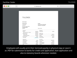 Talenox Payroll (Malaysia) - Payslips, EPF, SOCSO, EIS, HRDF, MTD(PCB ...