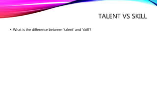 Talent | PPTX