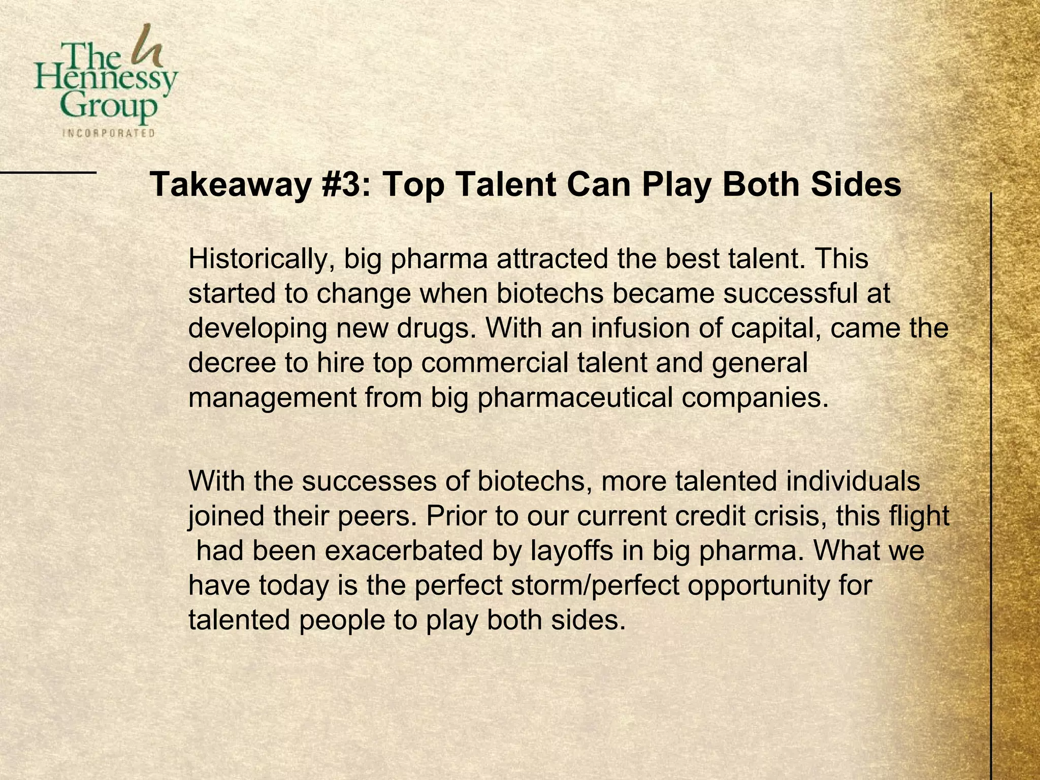 Talent tug-of-war | PPT