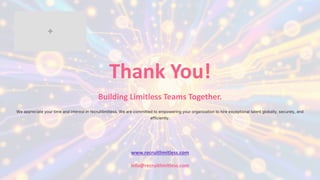 Talent Without Limits, Teams Without Boundaries | PDF