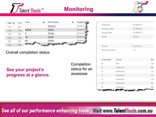 Talent 360 product demo | PPTX | Human Resources | Business