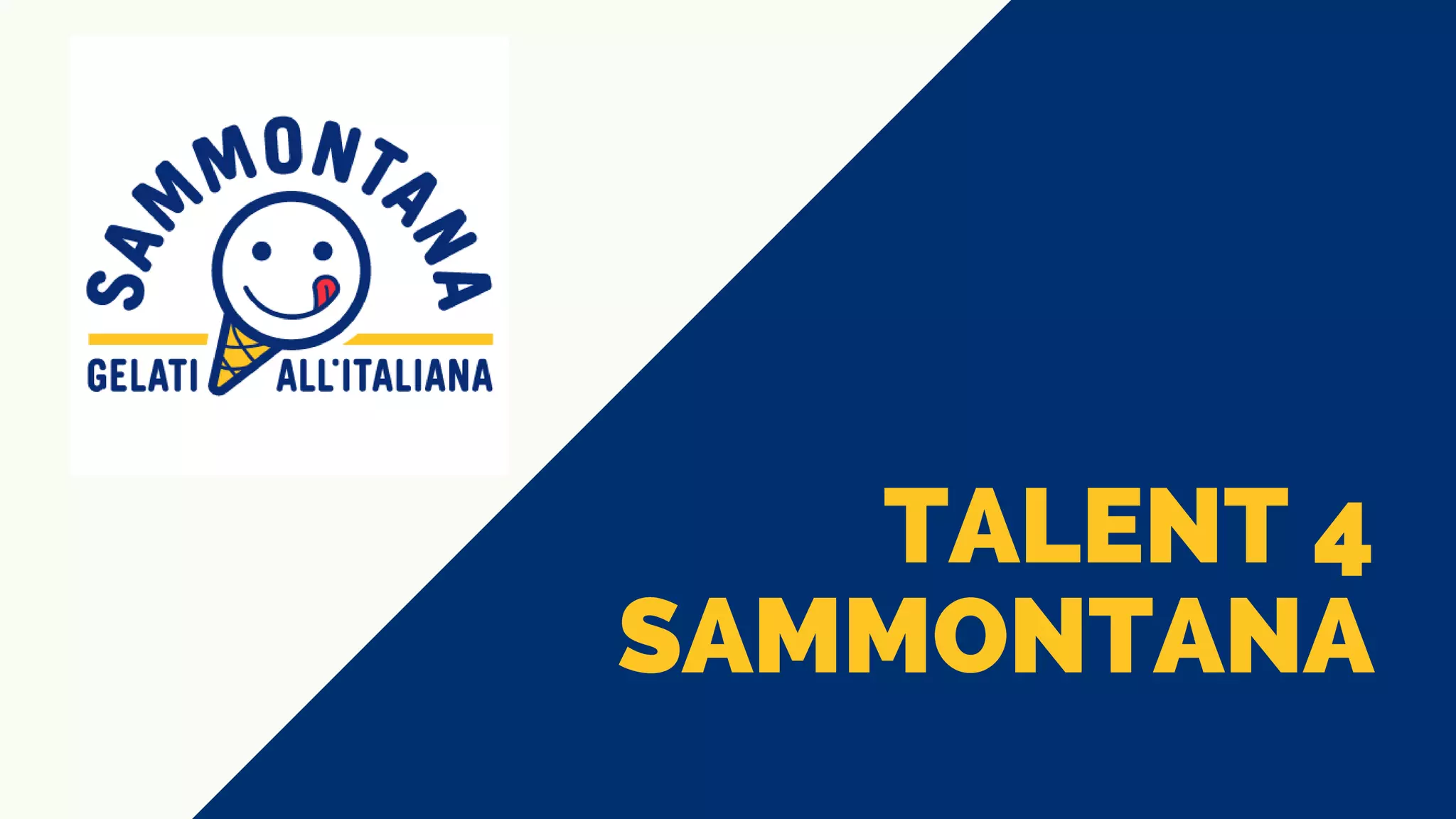 Talent 4 Sammontana | PPT