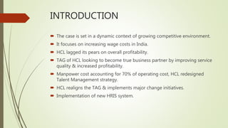 Talent acquisition group at hcl technologies | PPTX