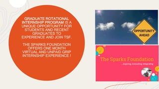 Talent acquisition intern task 3 ; gripapr21 at sparks foundation | PPT