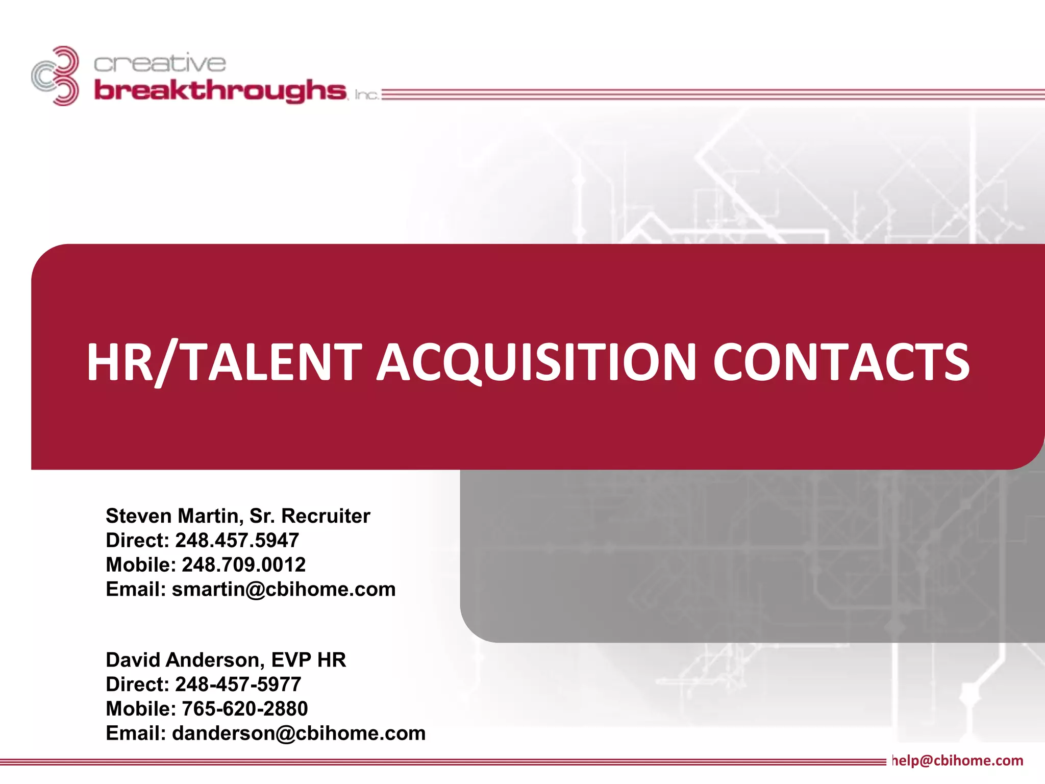 Talent acquisition training | PPTX