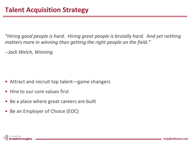 Talent Acquisition Training Ppt