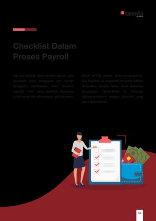 4 Langkah Mudah Menghemat Waktu Dalam Proses Payroll | PDF