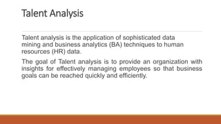 Talent analysis and planning techniques | PPT