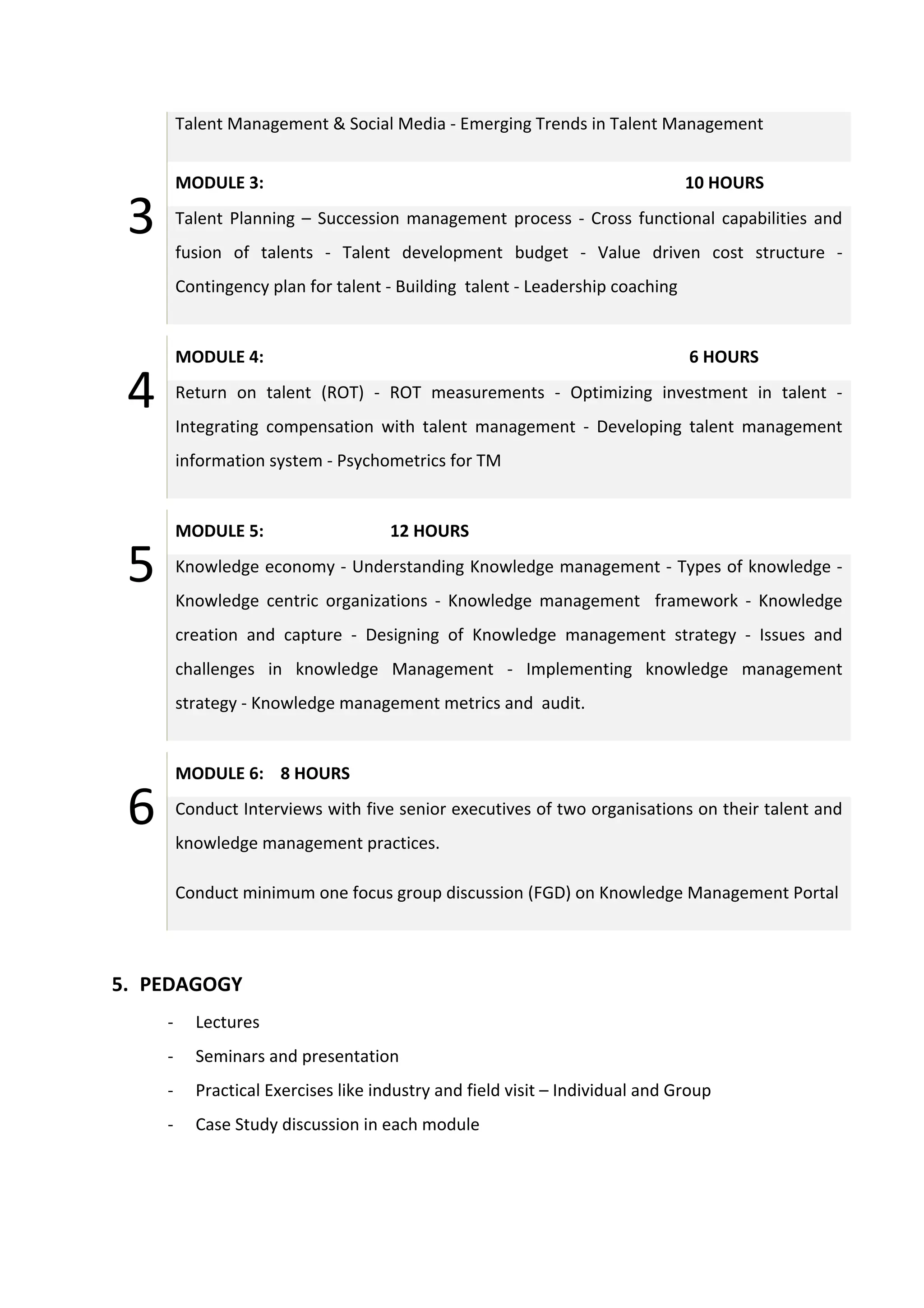 Talent and knowledge management | PDF