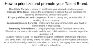 Talent Branding | PPT | Free Download