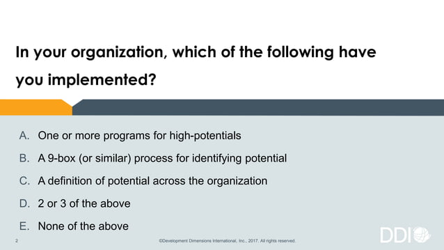 Rethinking Leadership Potential and Readiness | PPT