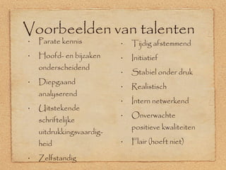 Talentdevelopment | PPT