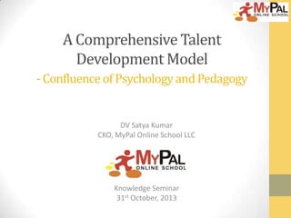 A comprehensive Talent Development model | PPT