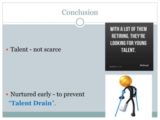Talent Drain in Indian Athletes-Dr. S. Deebak Kumar et al | PPT
