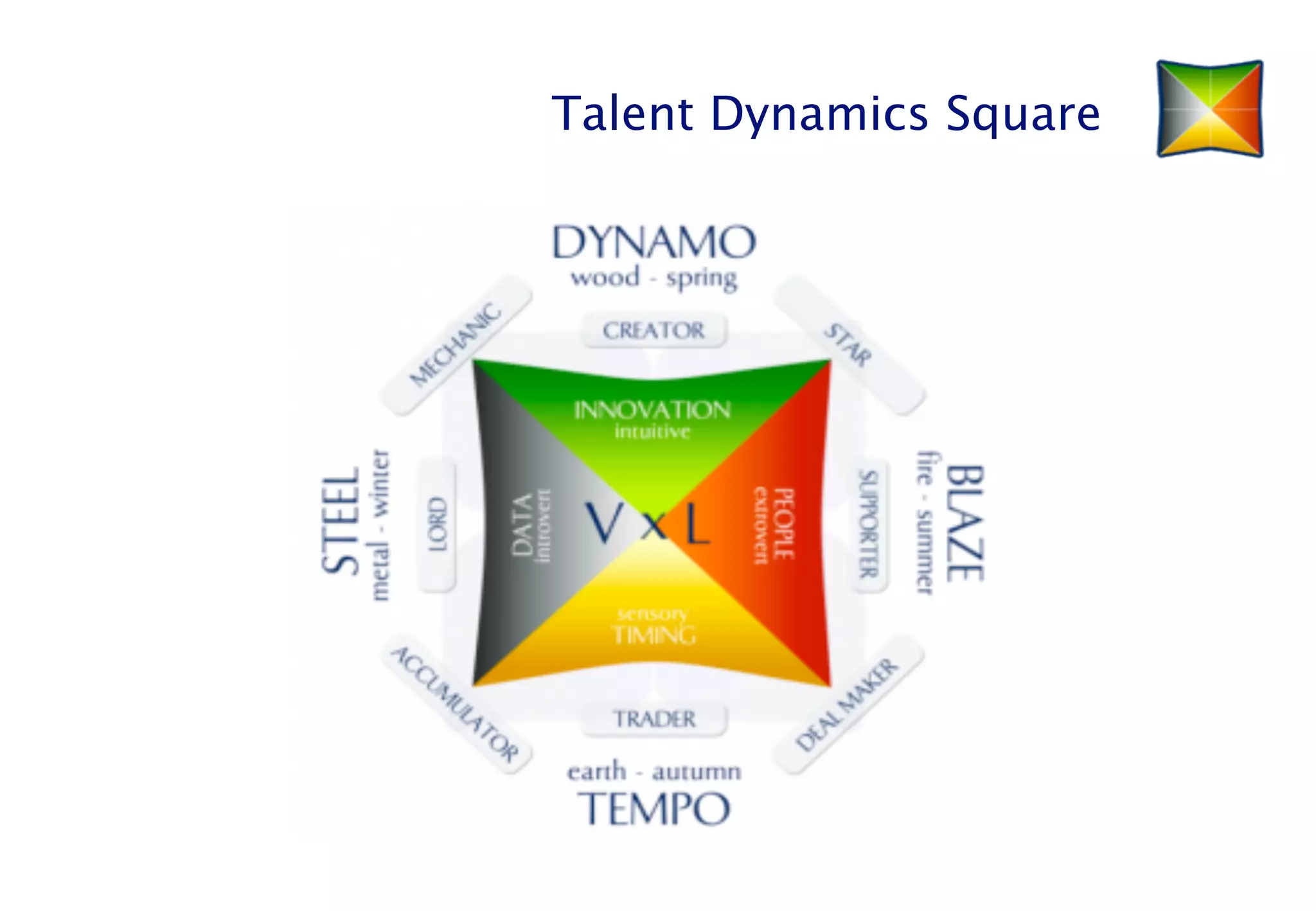 Talent dynamics square slides | KEY