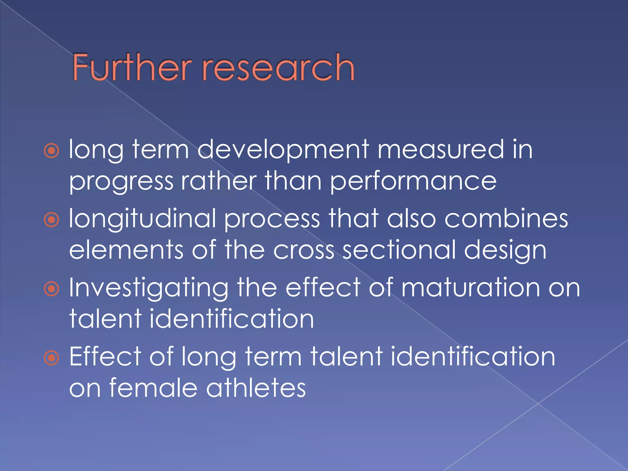 Talent identification | PPTX