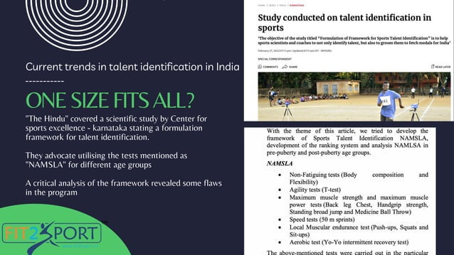 Talent id program for cricket based on latest technology | PDF ...