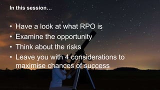 Building out an RPO from Your Recruitment Agency | PPT | Free Download