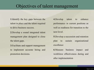 Talent management | PPTX