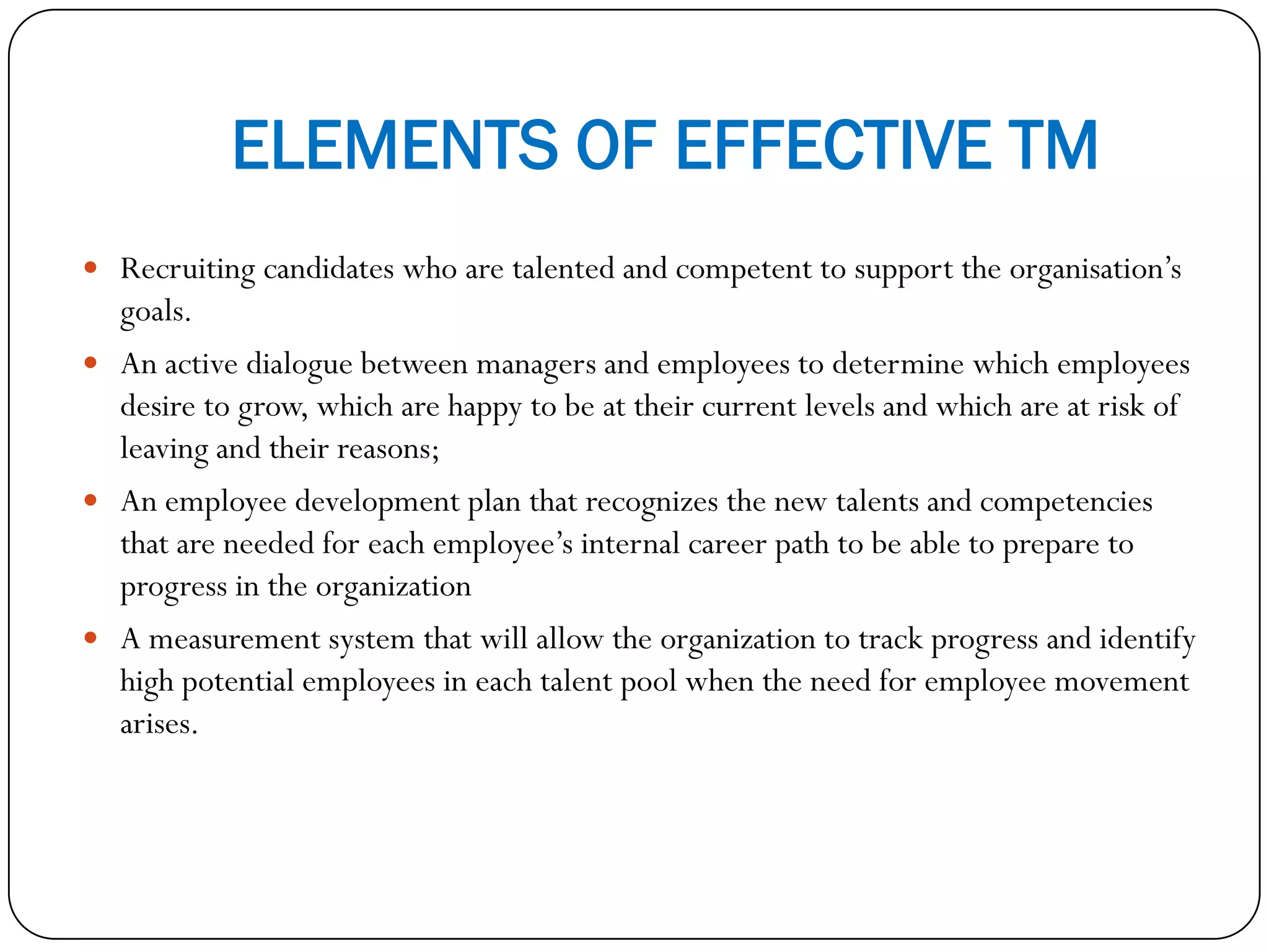 Talent management | PPTX