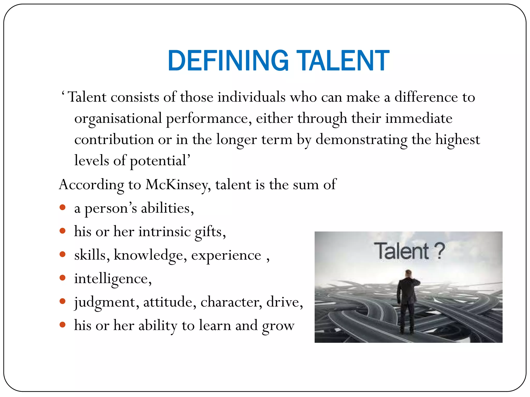 Talent management | PPTX