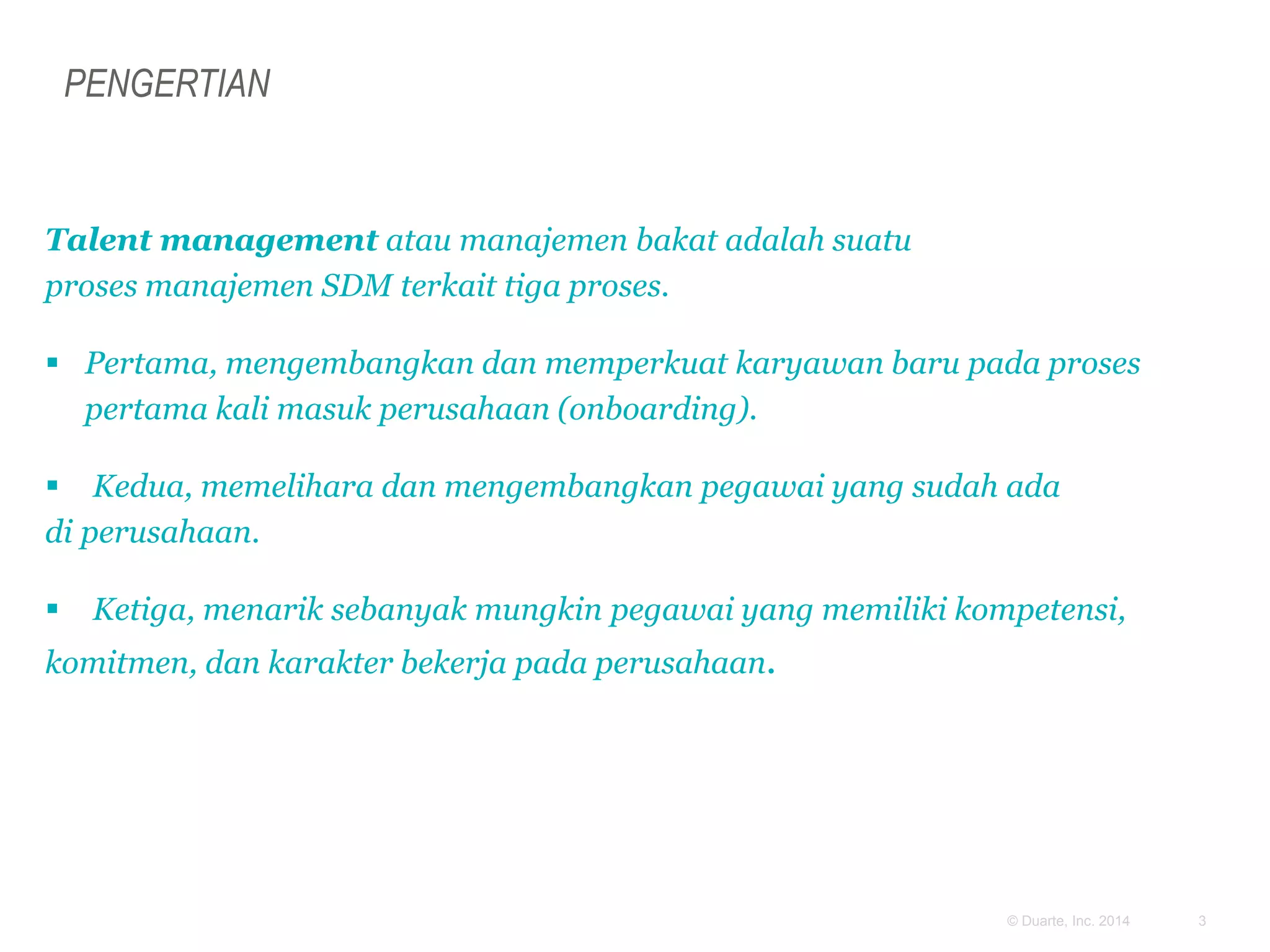 Talent management | PDF