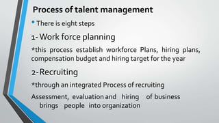 Talents management | PPTX