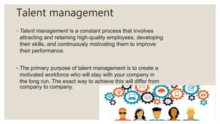 Talent management | PPTX