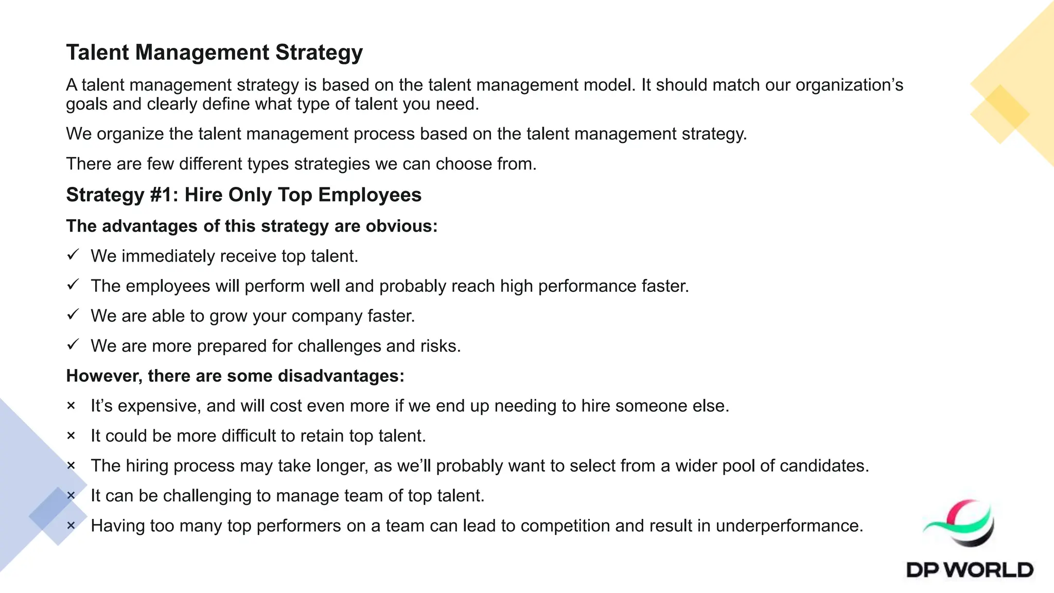 Talent Management Program Presentation Pptx