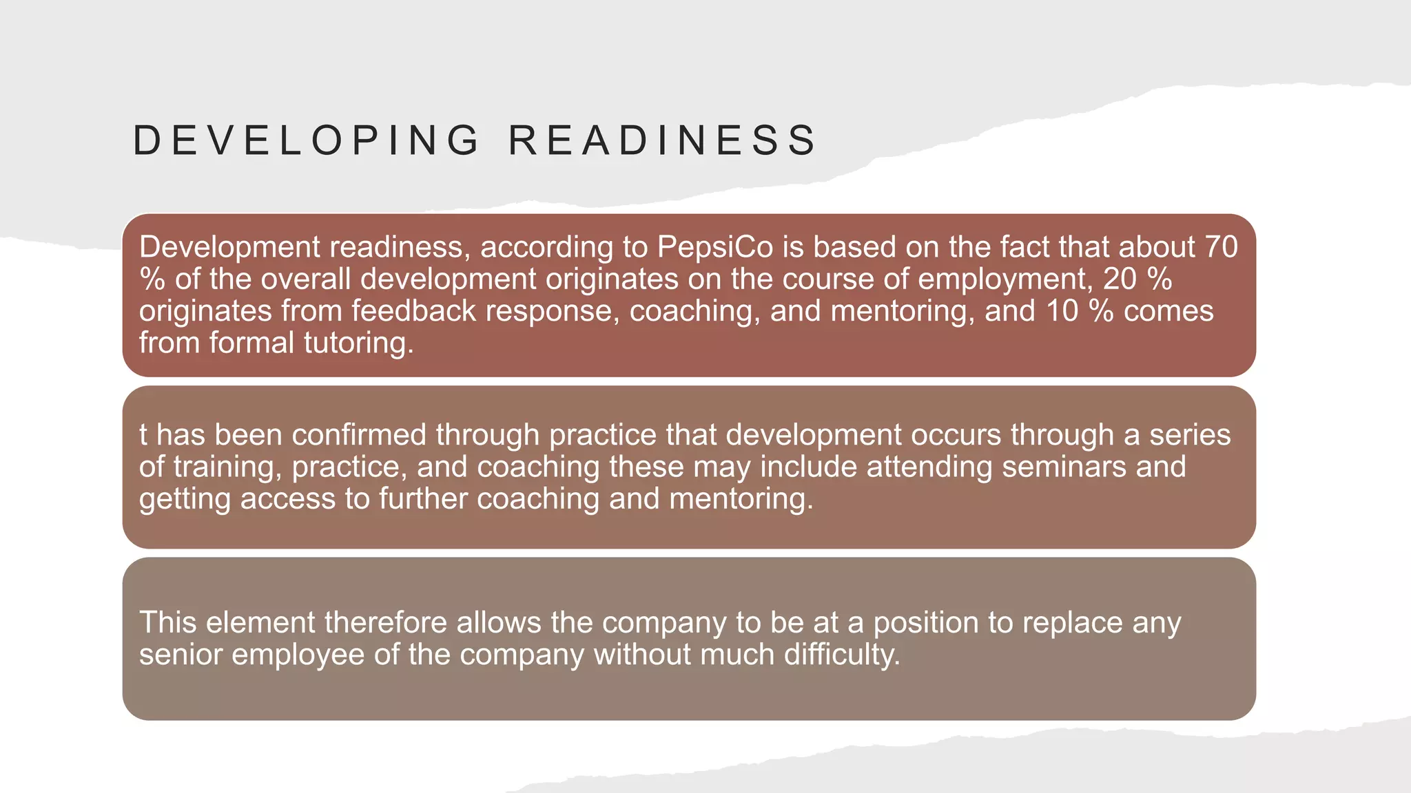 Talent management at Pepsico | PPTX