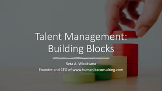 Talent Management Building Blocks | PDF