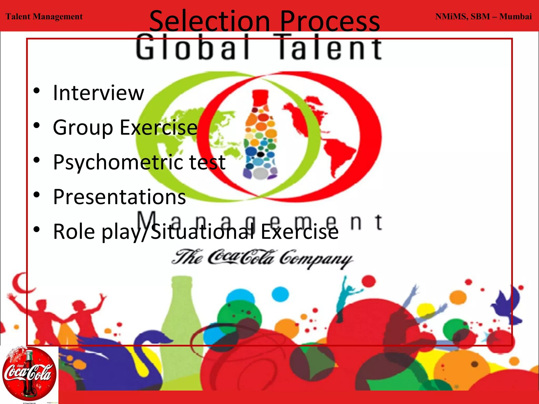 Talent management Coca Cola | PPT