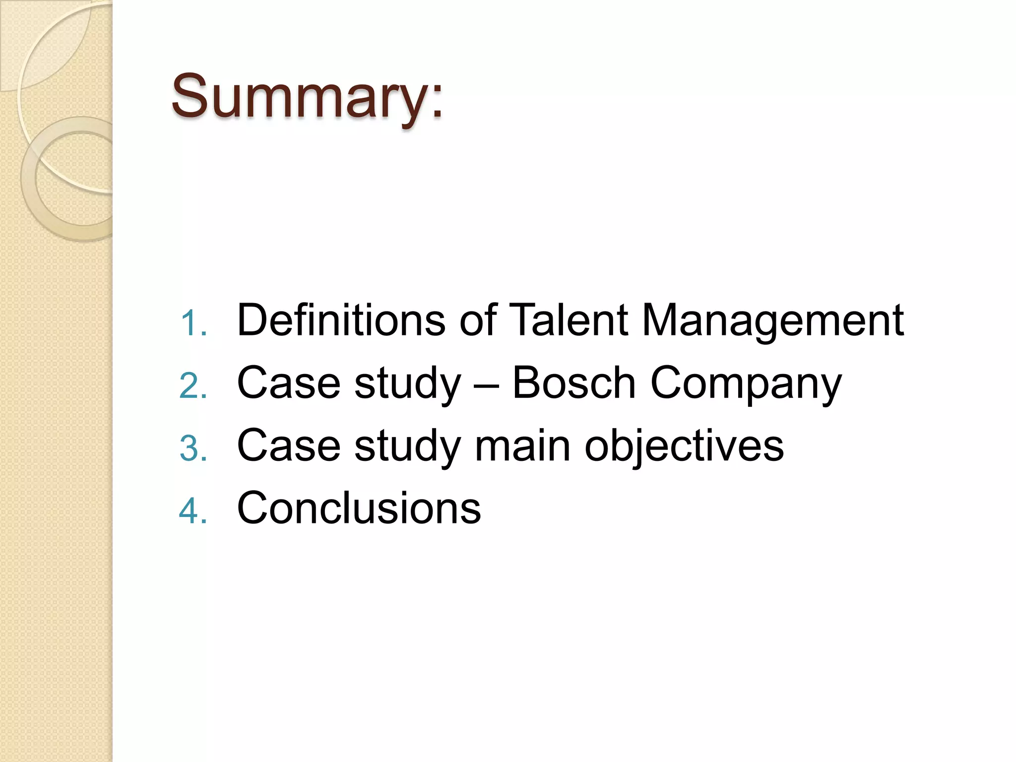 Talent management final | PPTX