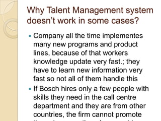 Talent management final | PPTX