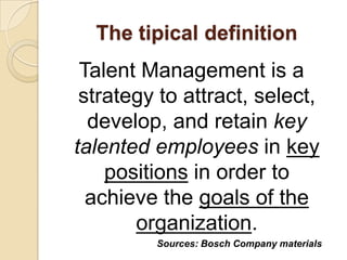 Talent management final | PPTX | Human Resources | Business