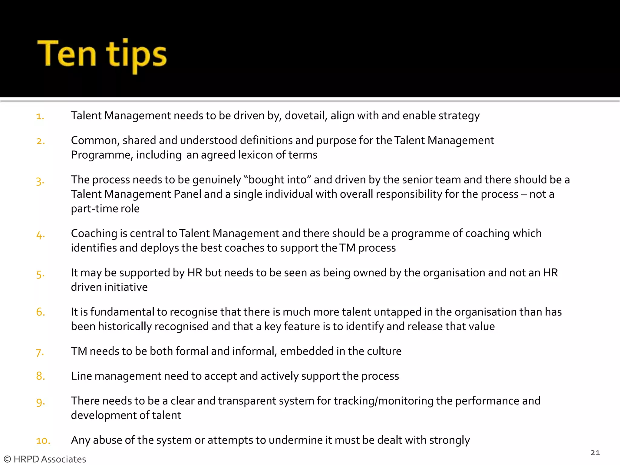 Talent Management | PPSX