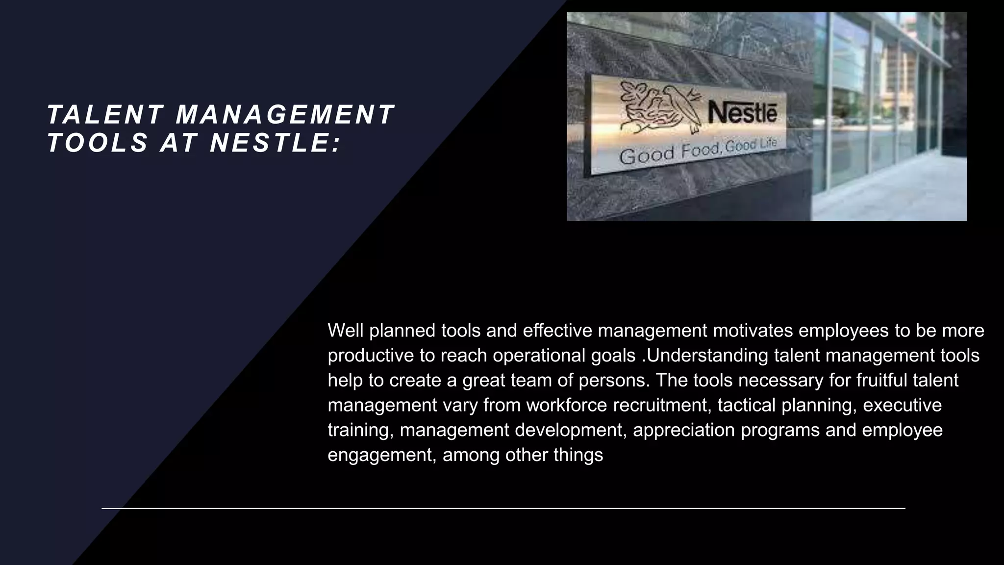 Talent management nestle | PPTX