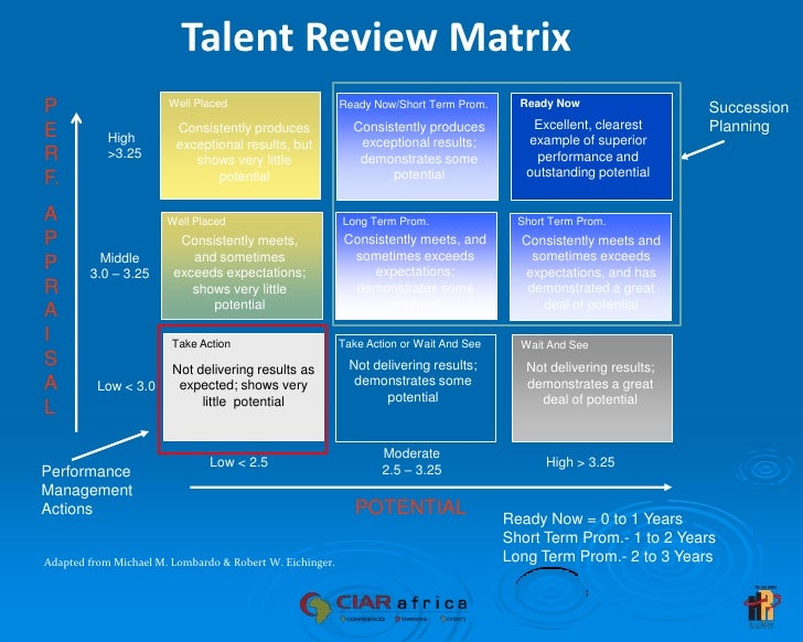 Talent Management Matrix