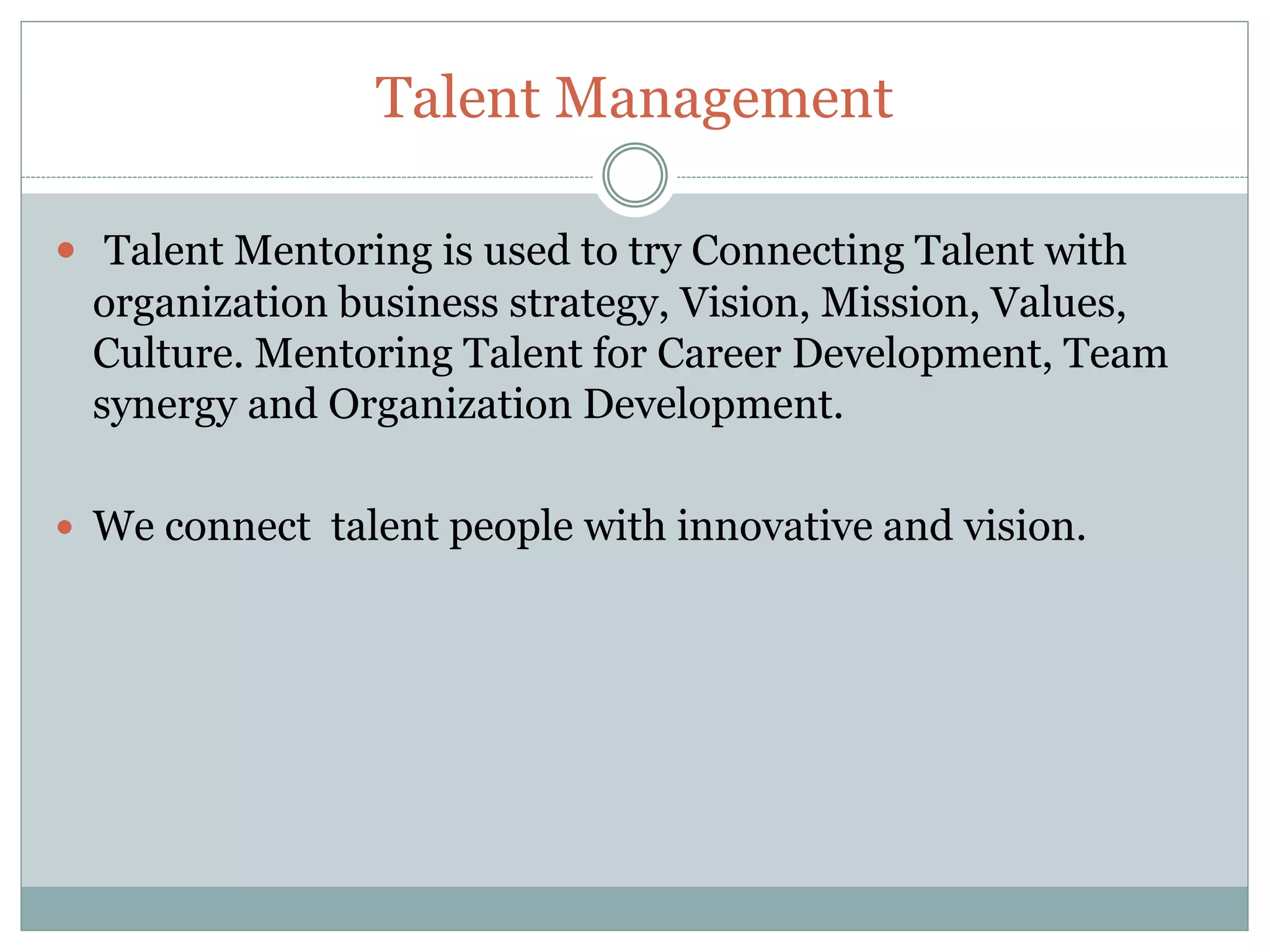 Talent management ppt | PPTX