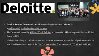 Talent Management Delloite & KPMG : The war of Talent | PPTX | Business ...