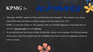 Talent Management Delloite & KPMG : The war of Talent | PPTX | Business ...