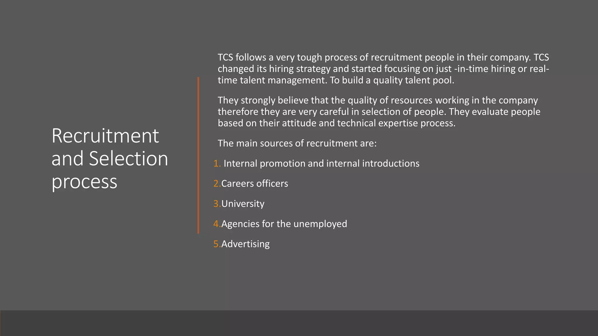 Talent Management practices of TCS | PPTX