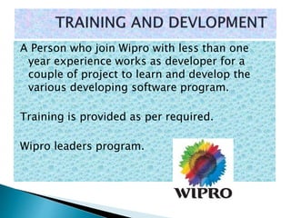 Talent management practices of wipro, presentation by sri harsha putta ...