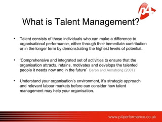 Talent Management Presentation | PPT