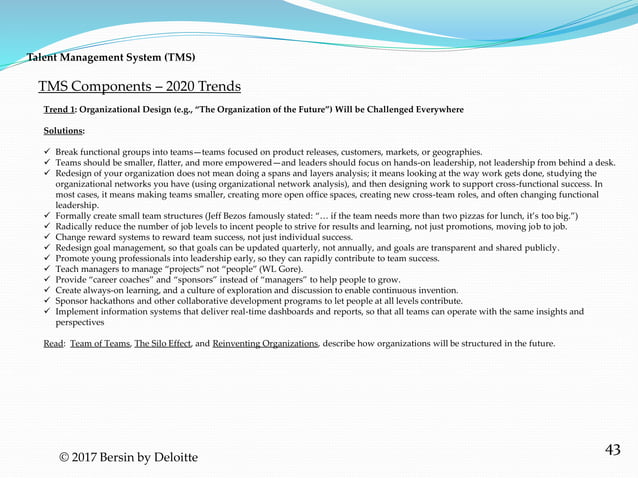 Talent Management System (TMS) a 2020 Model | PPTX | Human Resources ...