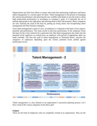 Talent Management Grid | DOCX