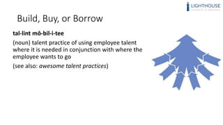 Talent Mobility: The Key to Engagement, Retention, and Performance | PPTX