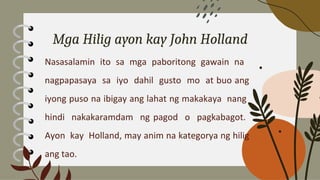 talento at hilig.ppt EDUKASYON SA PAGPAPAHALAGA | PPT