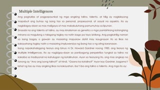 talento at hilig.ppt EDUKASYON SA PAGPAPAHALAGA | PPT